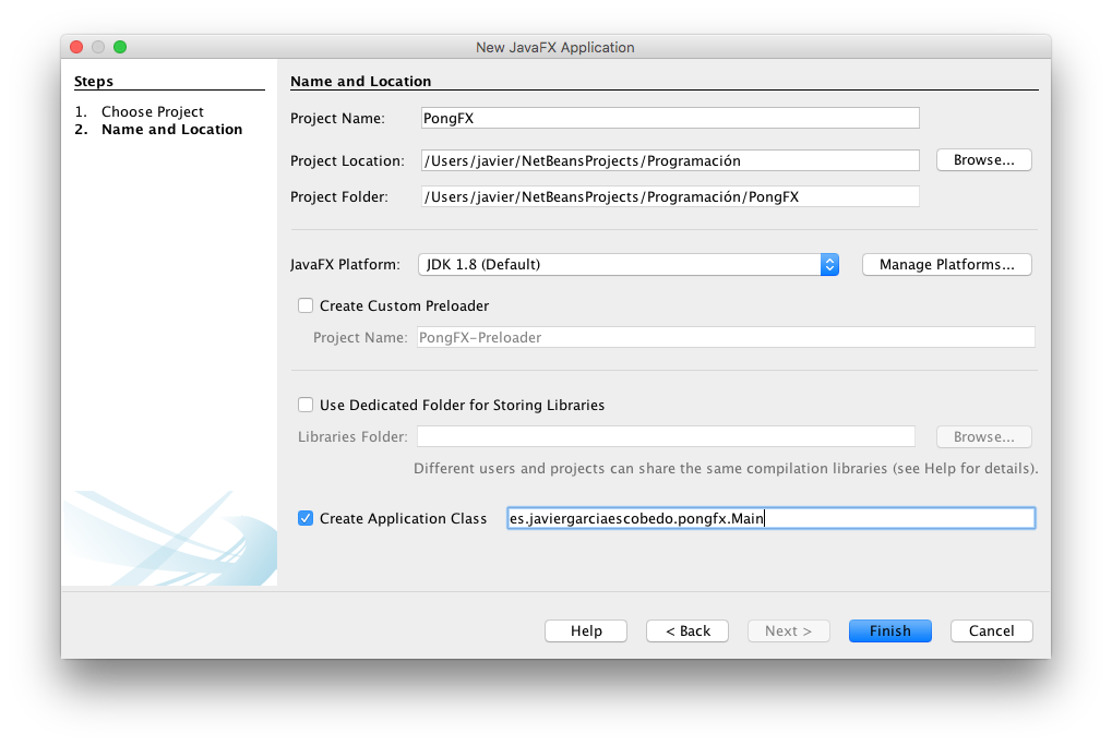 Programación Java desarrollando el juego Pong con JavaFX (Parte I ...
